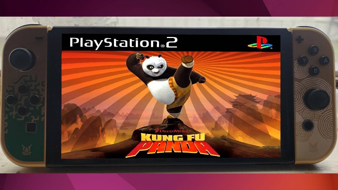 Kung Fu Panda PS2 testing on Nintendo switch - YouTube