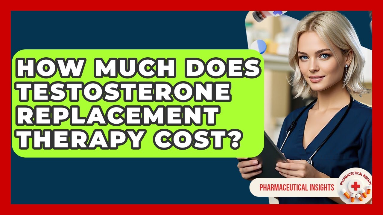 How Much Does Testosterone Replacement Therapy Cost? - Pharmaceutical ...
