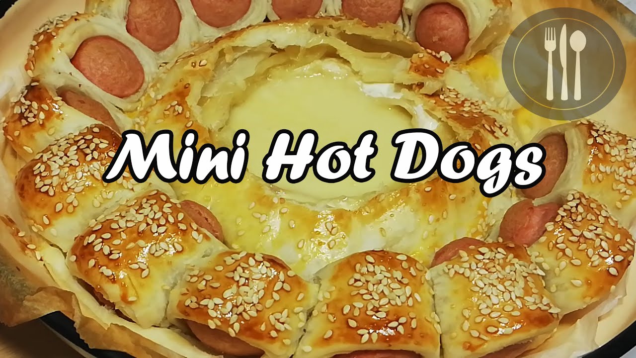 Mini Hot Dogs | Hot Dog Bites with Camembert - YouTube