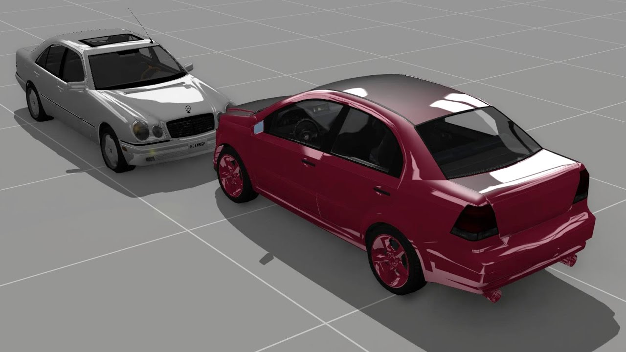 Head-on Collision High Speed Testing - BeamNG DRIVE Part 1 - YouTube