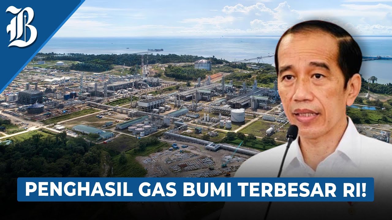 Jokowi Resmikan Proyek Raksasa Tangguh Train III, Investasi Capai Rp72,45 Triliun - YouTube