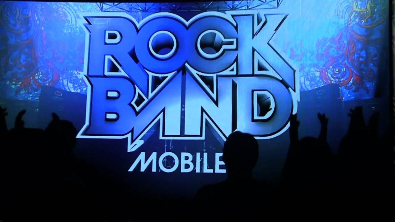 Rock Band Mobile on Verizon 4G - YouTube