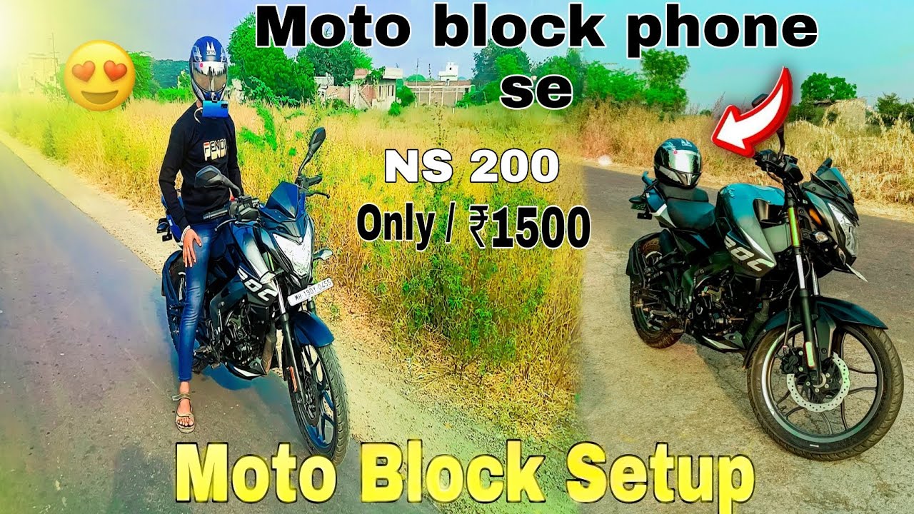 Moto block phone se😍😘🏍️ - YouTube
