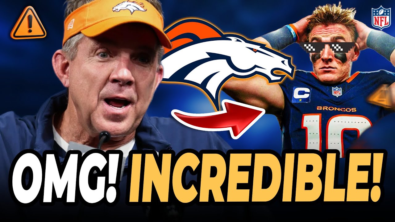 🔴BREAKING NEWS: DENVER BRONCOS NEWS TODAY 2025 NFL - SEAN PAYTON - BO ...