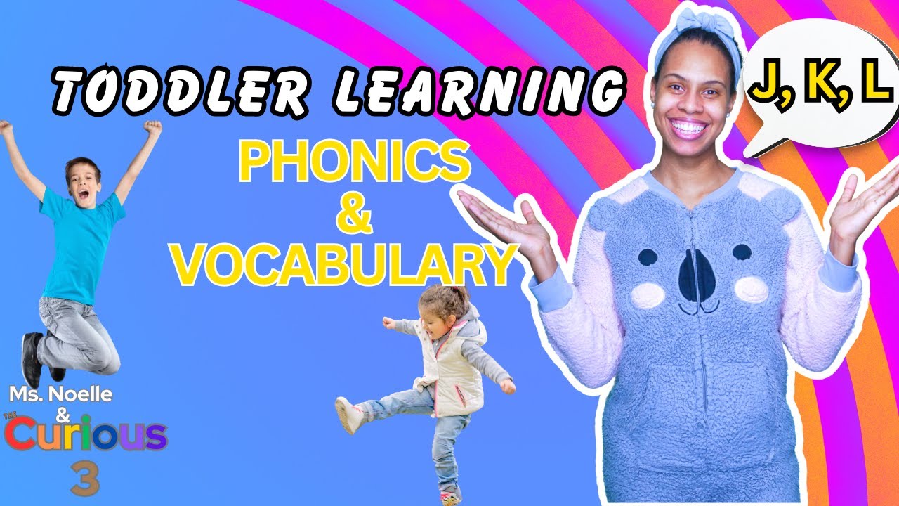 Learn Letters and Phonics J,K,L with Fun Exercises | Baby Toddler ...
