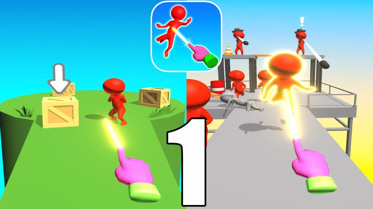 Magic Finger 3D Level 1-30 Gameplay Walkthrough (iOS - Android) - YouTube