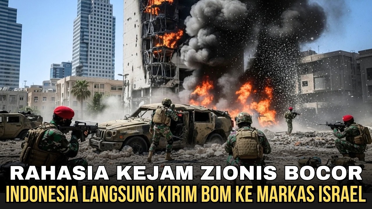 RAHASIA KEJAM ISRAEL BOCOR !!! INDONESIA LANGSUNG KIRIM PASUKAN ...