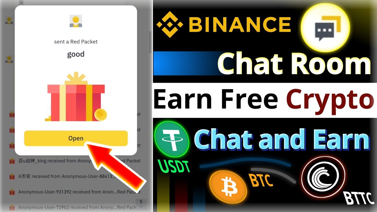 Binance Chat Room || Crypto Box Red Packet || How to Earn Free Crypto ...