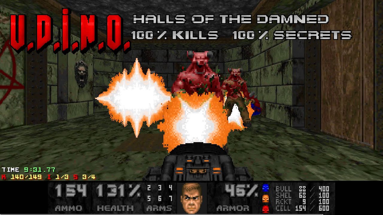 [PC] Doom - Ultimate Doom In Name Only -- E2M6: Halls of the Damned ...