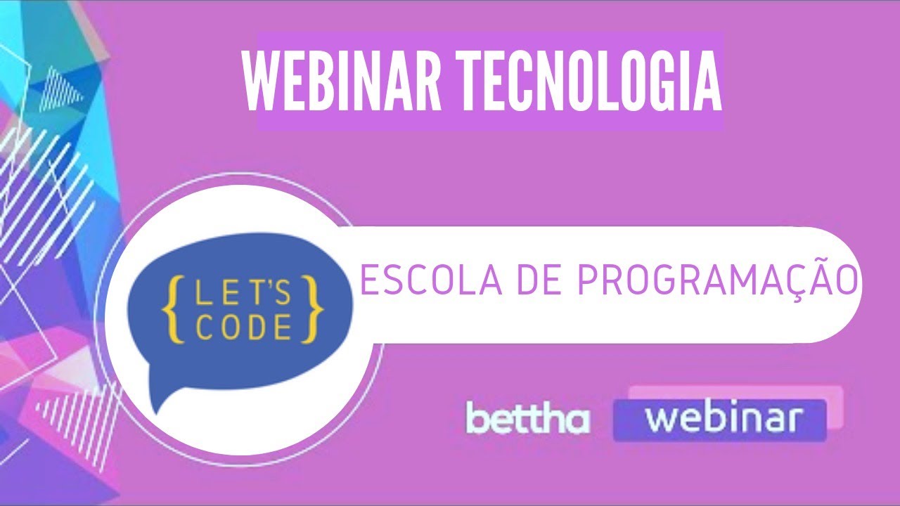 Live | Let's Code - Escola de Programação - YouTube