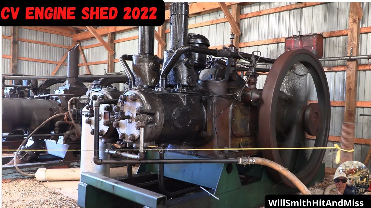 Cumberland Valley Antique Engine Shed - YouTube