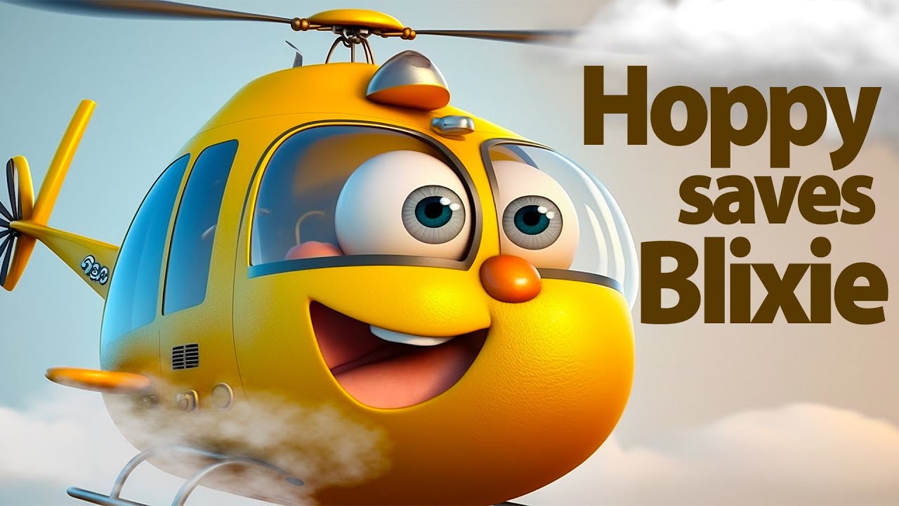 The tale is about a helicopter named Hopi who saved his friend, the ...