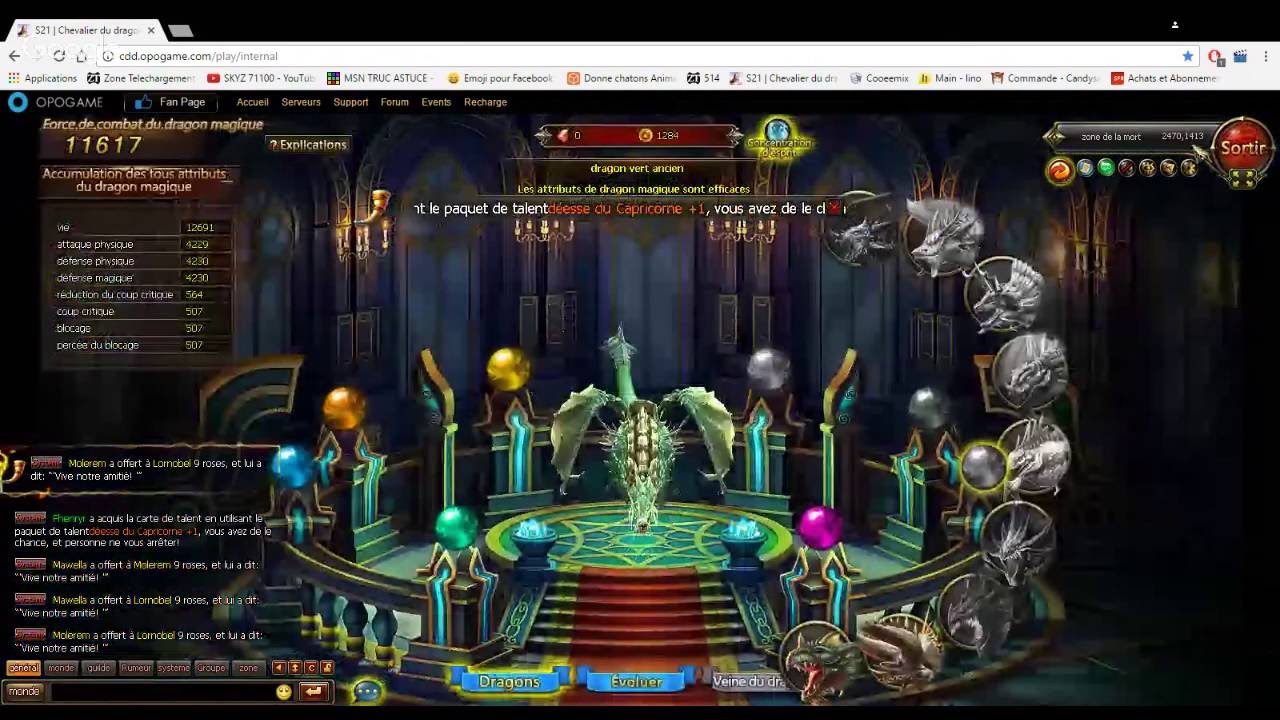 CHEVALIER DU DRAGON PART 1 - YouTube