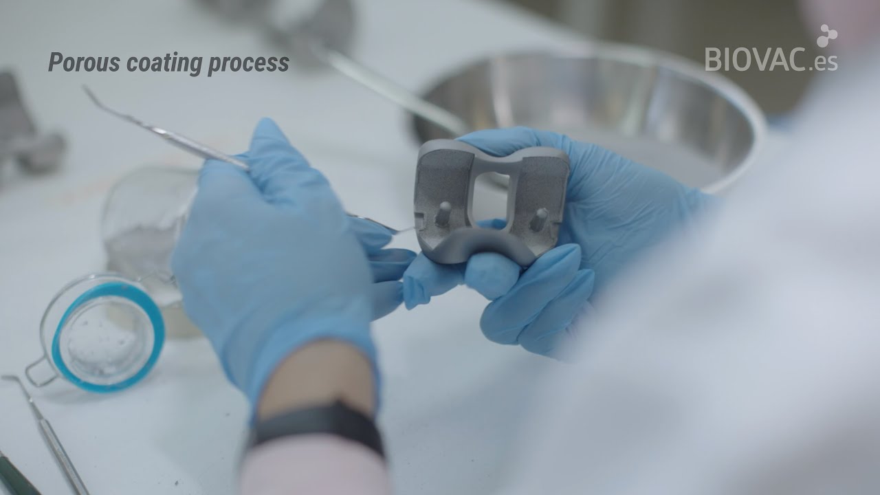 Biovac Porous coating process - YouTube