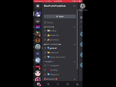 OFFICIAL BLOX FRUIT TRADING SERVER!! LINK IN DESCRIPTION AND COMMENTS ...