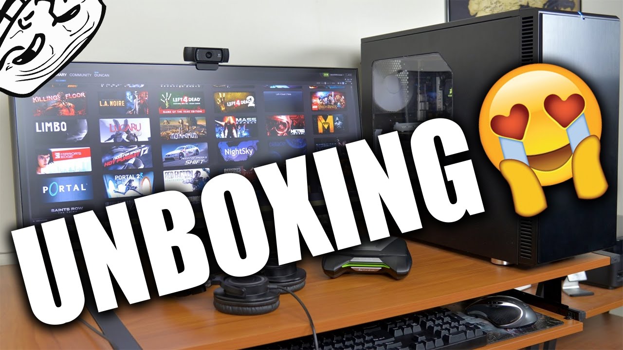 UNBOXING DE MI NUEVA PC GAMER! 100% real no fake no clickbait - YouTube