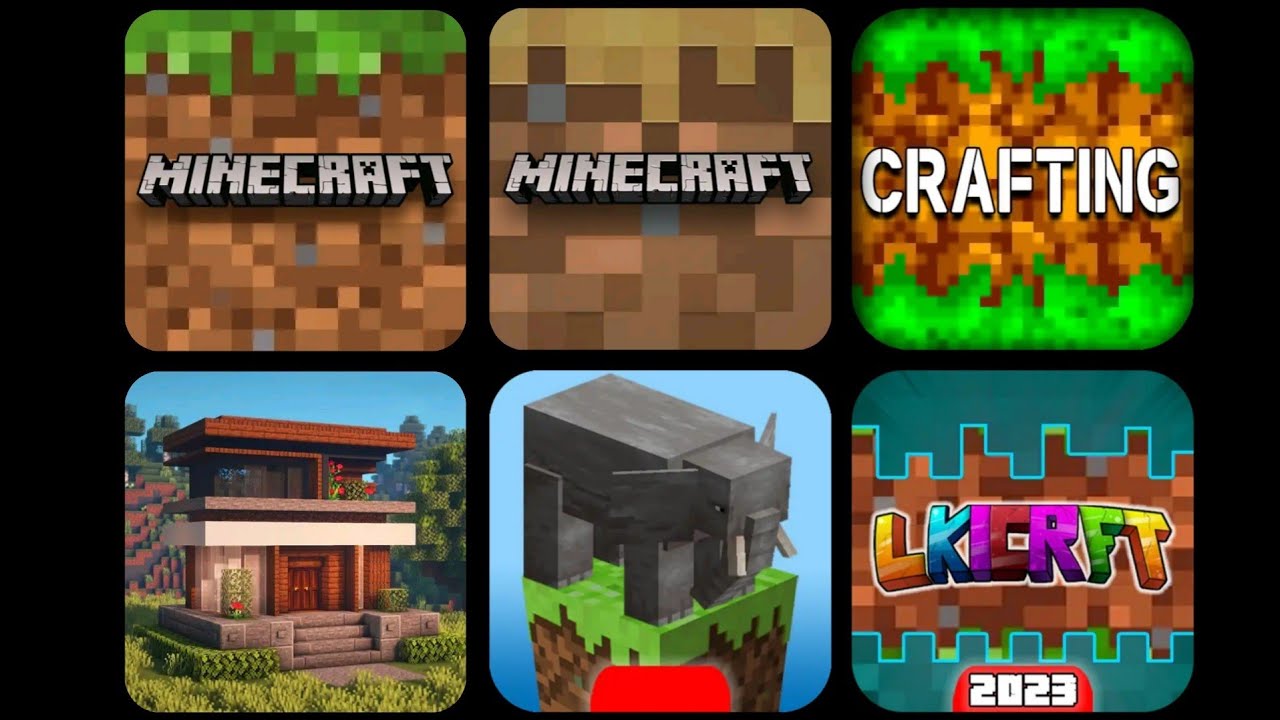 Minecraft VS Minecraft Trial VS Minicraft VS Crafting&Building VS ...