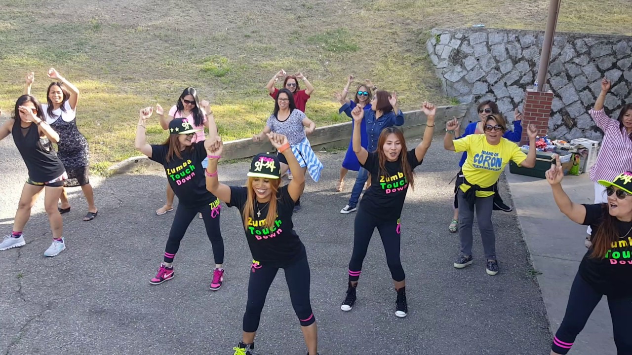 Zumba One way Ticket touchdown..remixed - YouTube