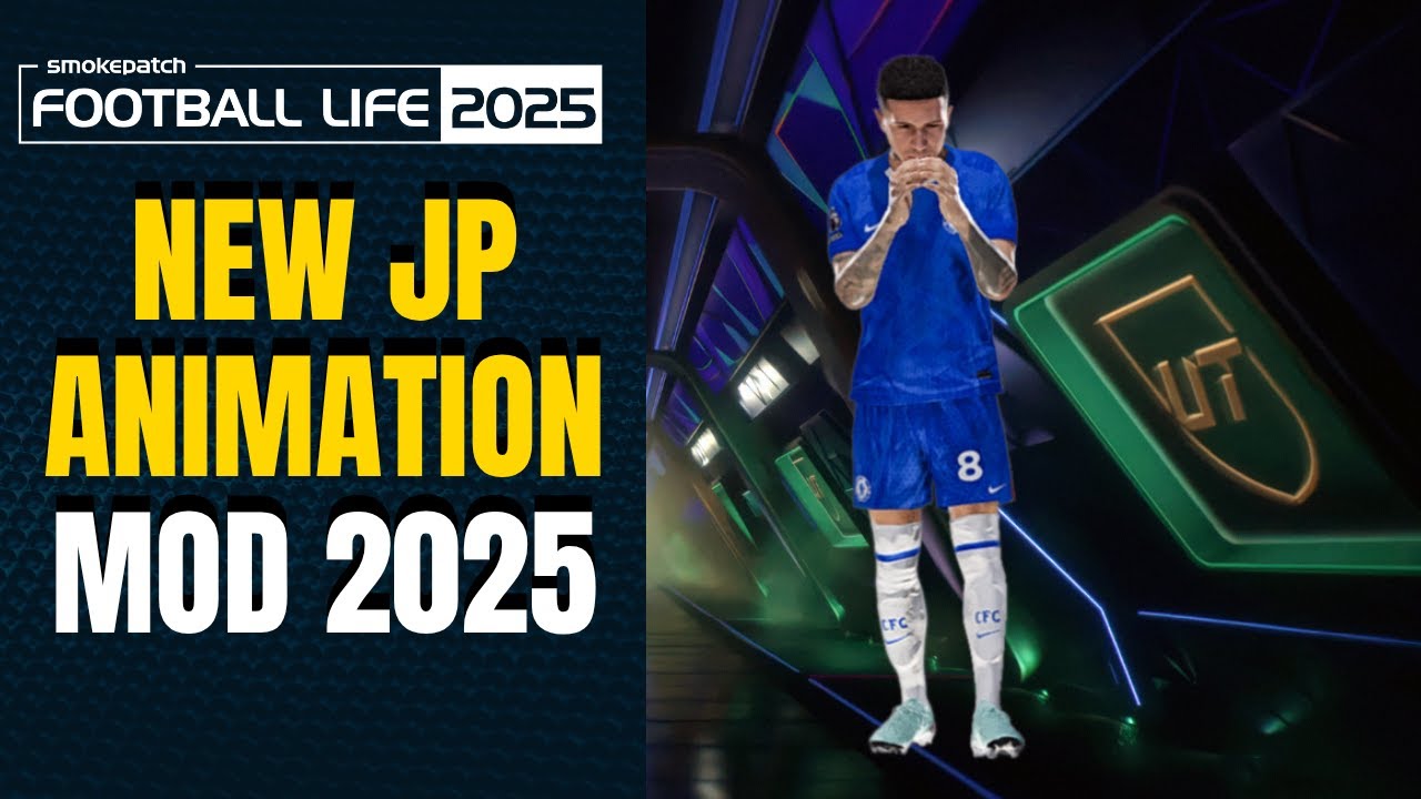 New JP Animation Mod 2025 💥 Next-Level Movements for PES 2021 Football ...