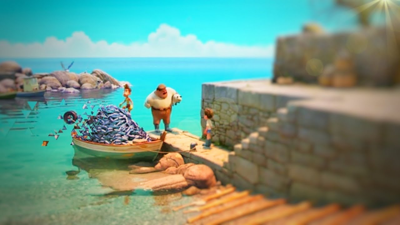 Luca and Alberto are fishing when | Disney Luca Edit | Pixar #Disney # ...