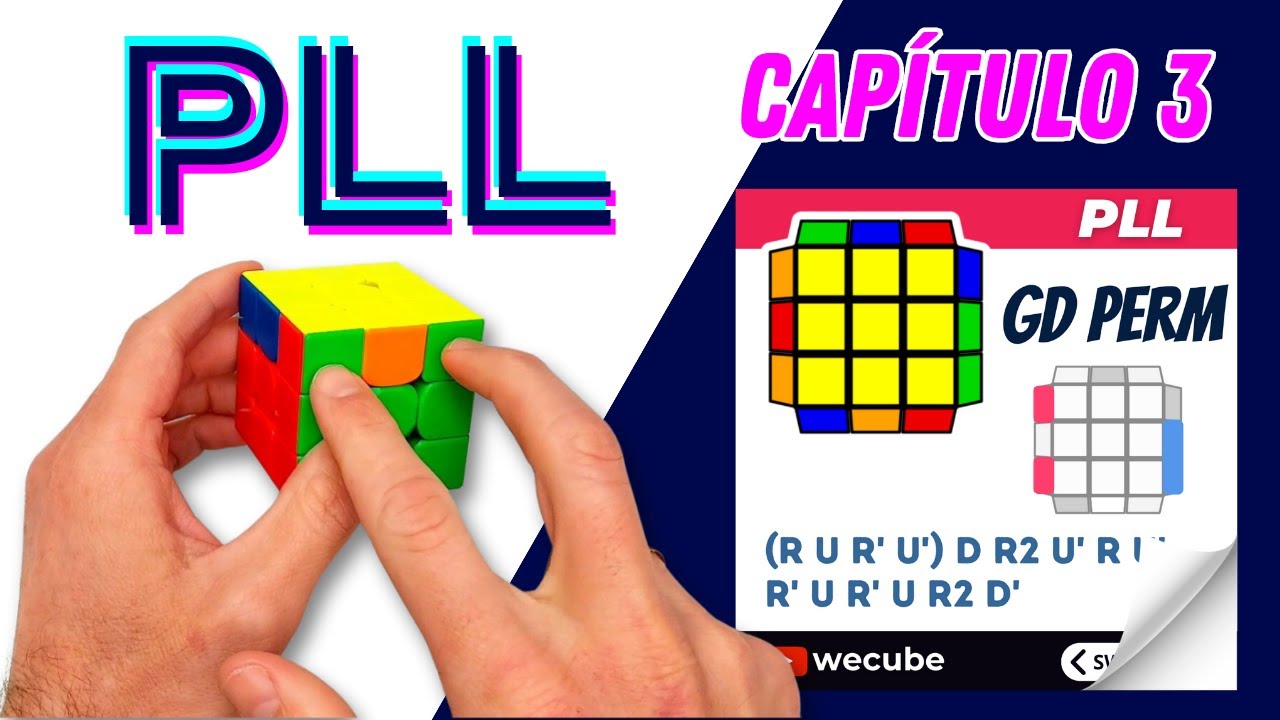 PLL CAPÍTULO 3 🔥 Aprendemos las temidas G Perms!! Para resolver el cubo ...