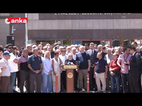 Etimesgut Belediyesi'nde operasyonla ilgili açıklama yapılıyor #Canlı