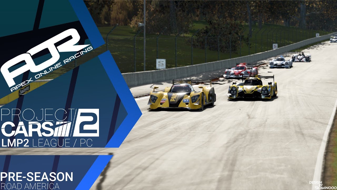 Project Cars 2 | AOR LMP2 League | PC | S1 | Pre-Season: Road America ...