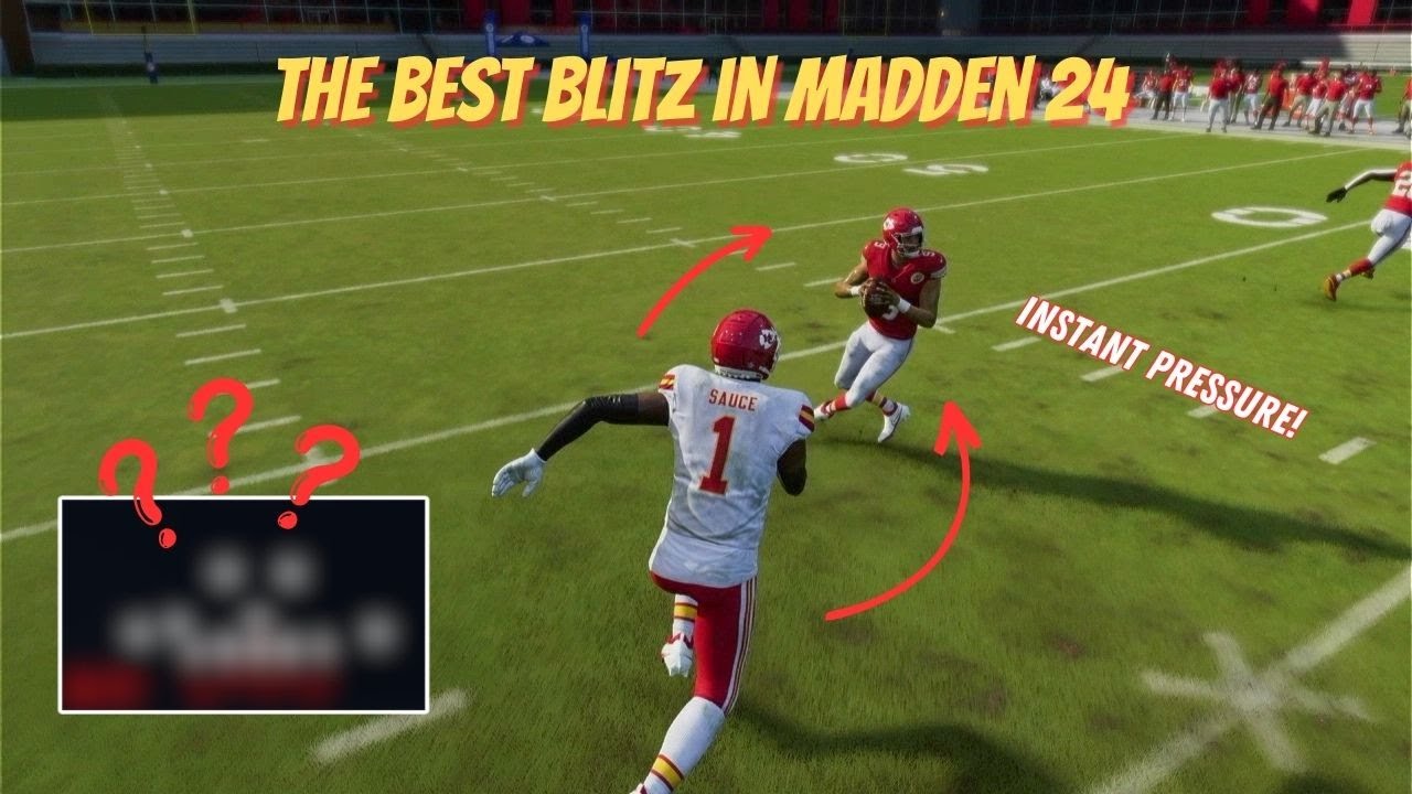 best blitz in madden 24 - YouTube