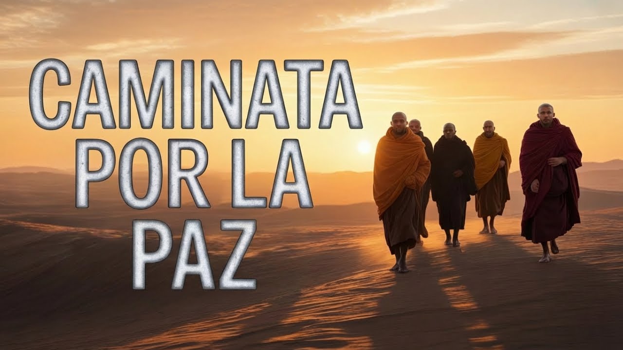 Monjes Caminando por la paz - YouTube