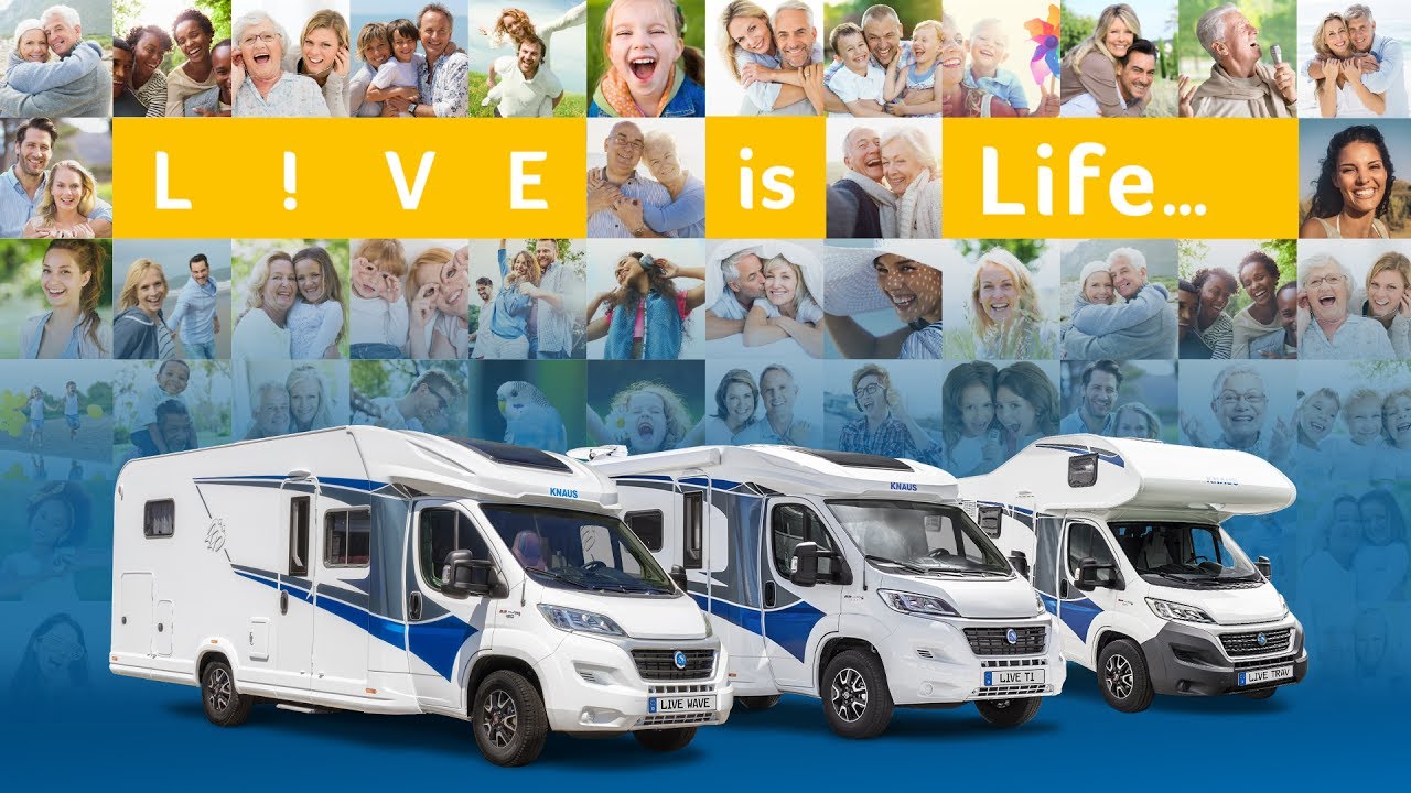 L!VE is Life - Discover the NEW KNAUS L!VE-Family - YouTube
