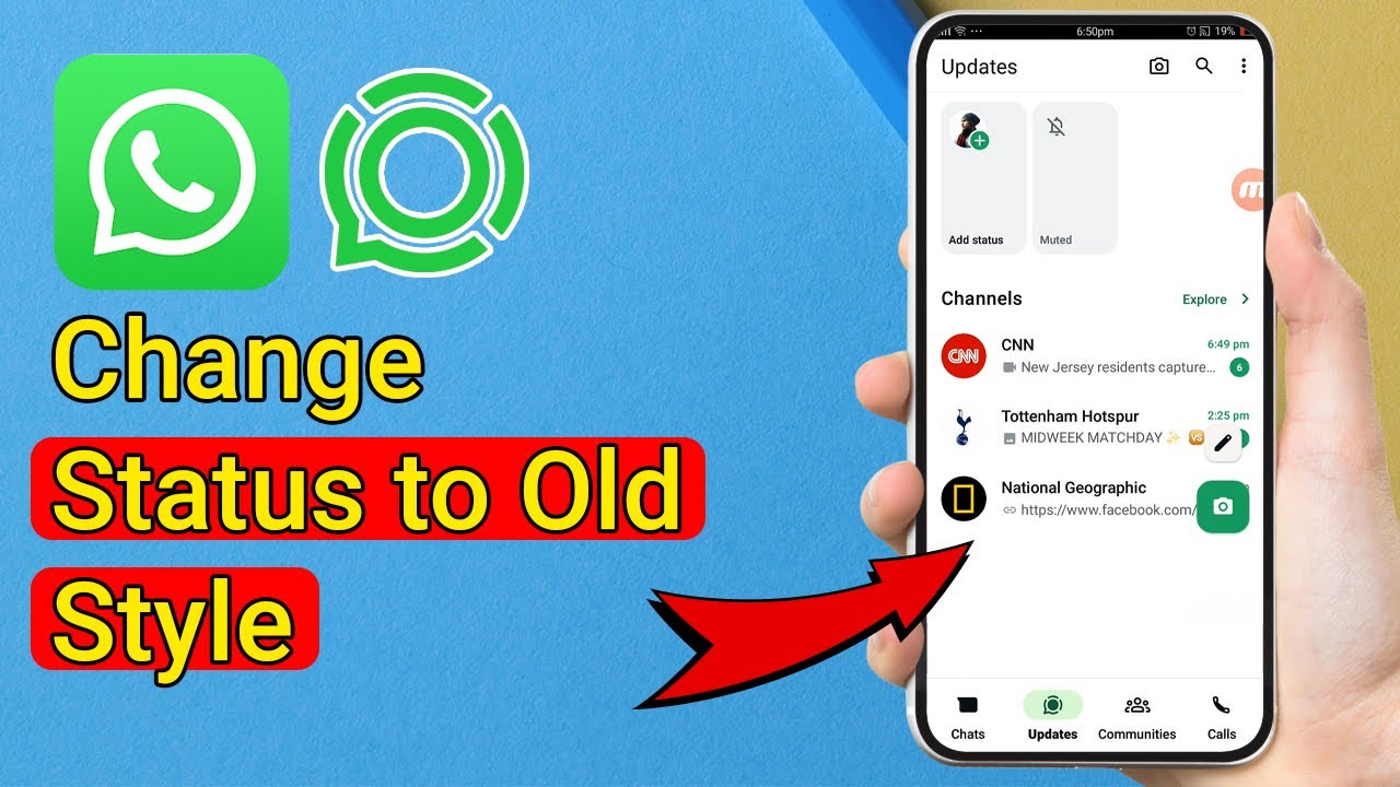 How to Change WhatsApp Status to Old Style in Latest Update [EASY ...