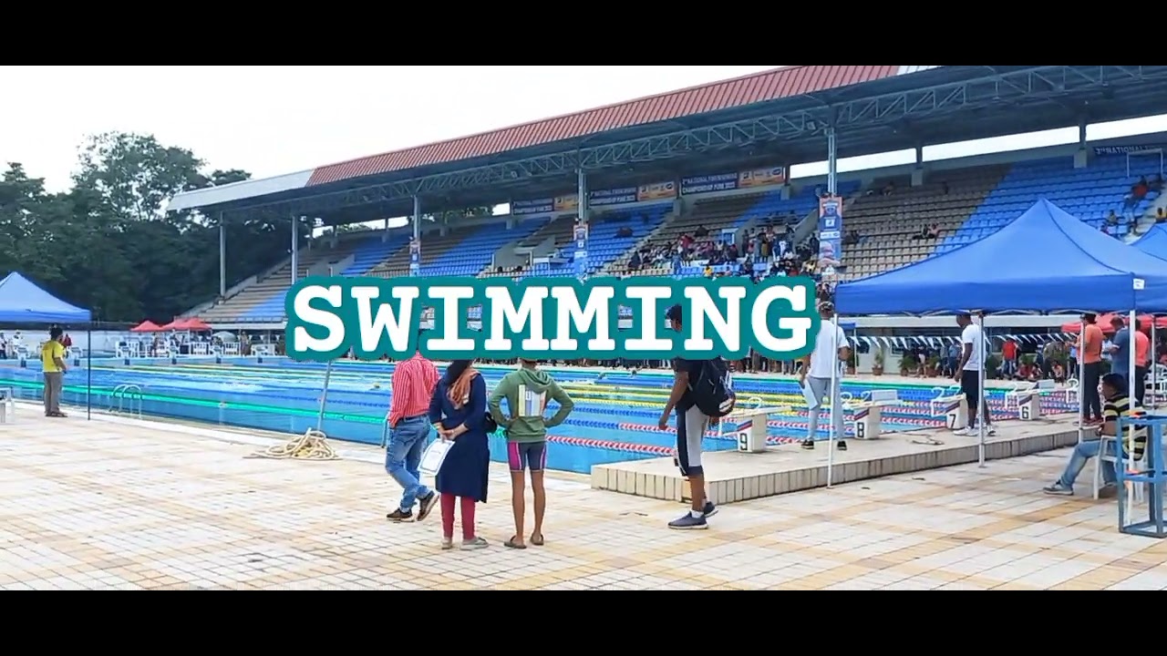 SWIMMING 🏊‍♀️ pool pune Balewadi stadium #pune #stadium #SWIMMING # ...