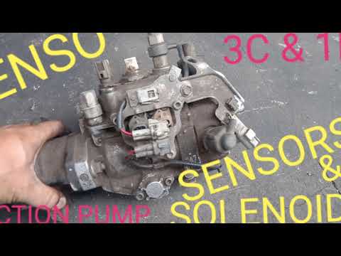 DENSO INJECTION PUMP.. SENSORS AND COMPONENTS