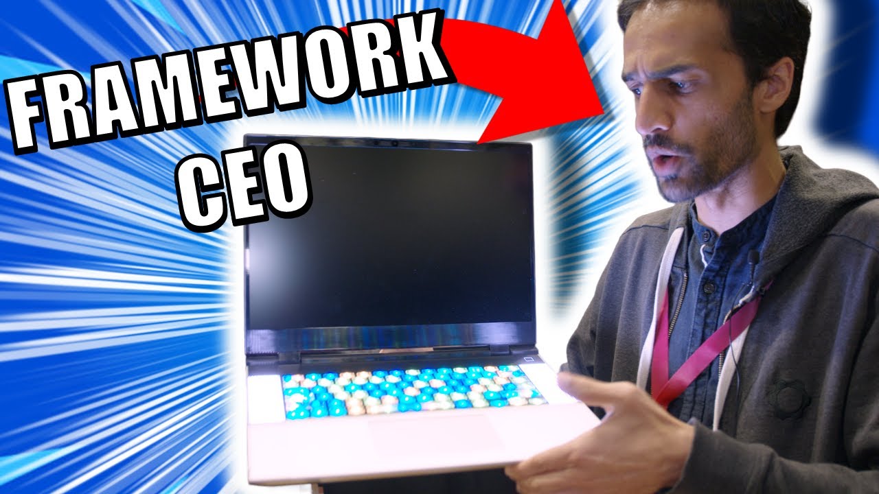 We Got an EARLY Hands-on Look! Framework Laptop 16 Preview - YouTube