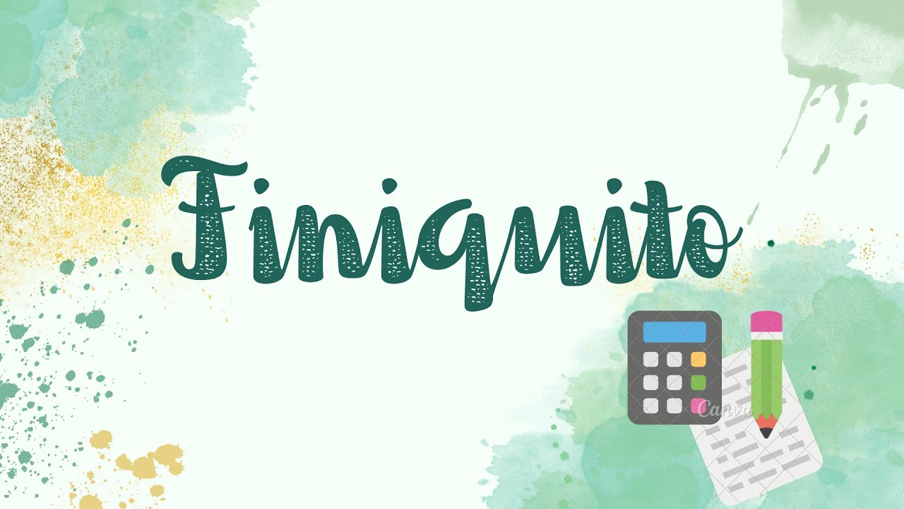 Finiquito paso a paso | Calcular Finiquito Completo - YouTube