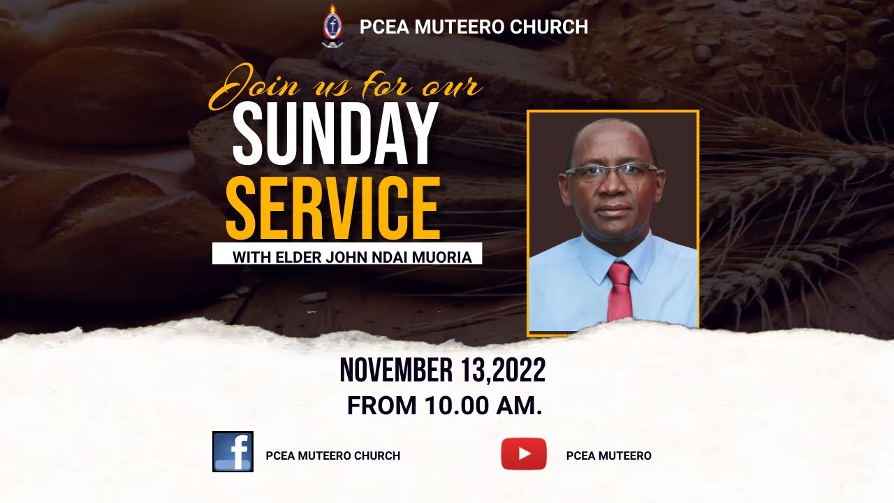 PCEA Muteero Sunday Service 13th Nov 2022 - YouTube