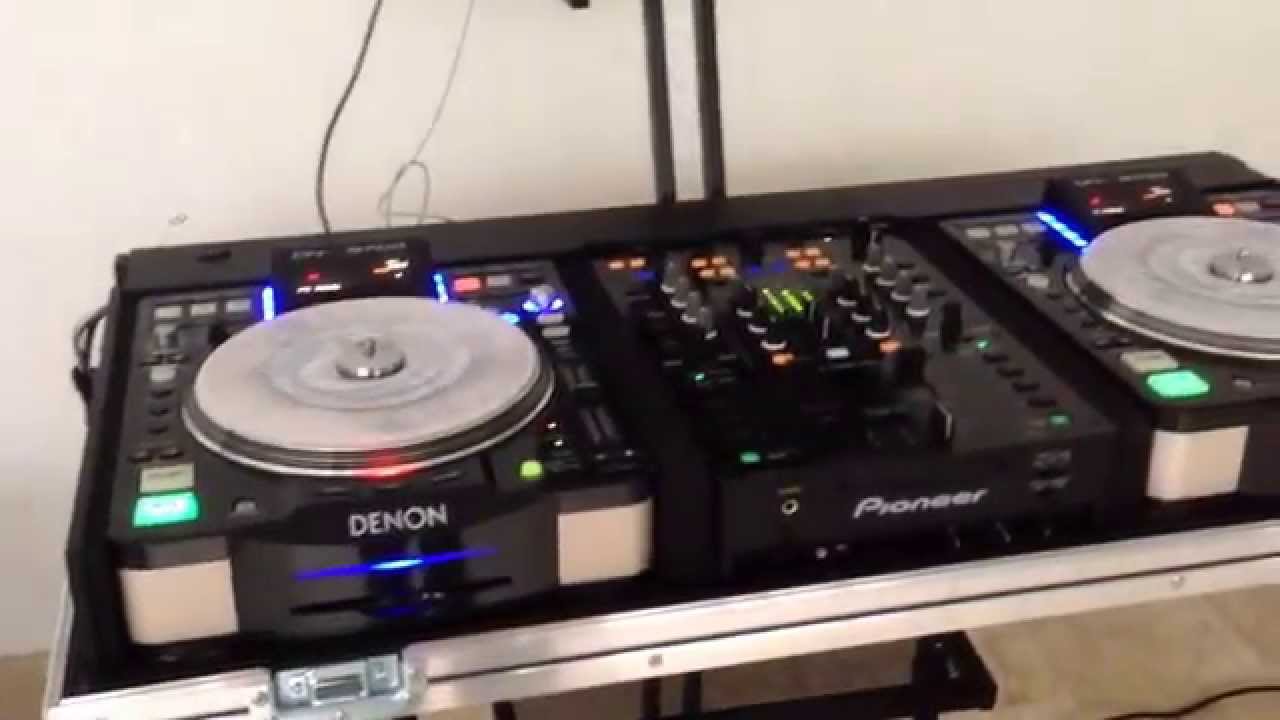 Denon DN-S3700 + Pioneer DJM-T1 + Mixvibes Cross Test - YouTube