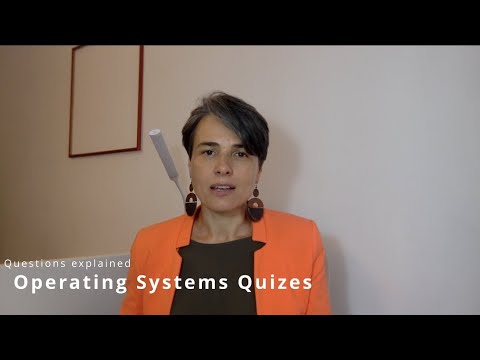 Intro to Operating Systems Quizzes. Questions explained - YouTube