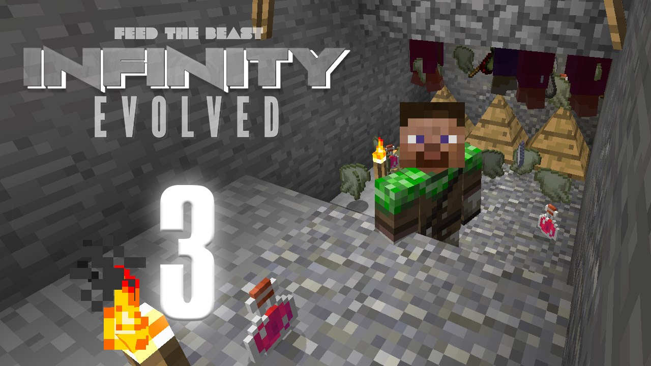 Dansk Minecraft - FTB Infinity Evolved ep 3 - Jetpack og Hekse spawner fælde (HD) - YouTube