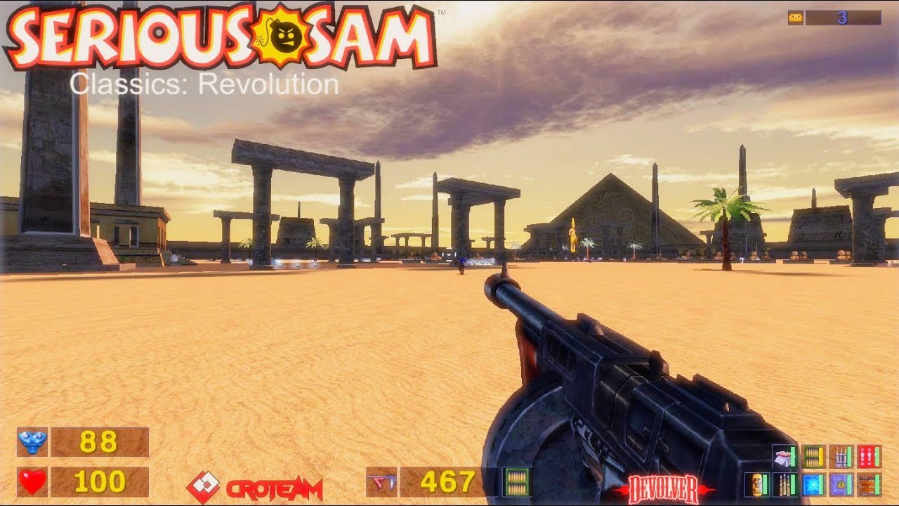 Serious Sam Classics: Revolution - Luxor - Last Man Standing - YouTube