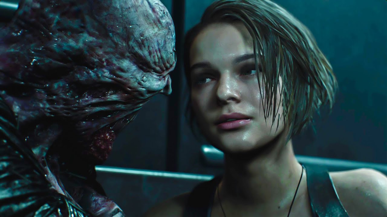 Jill And Nemesis Romance Resident Evil 2 Remake Youtube