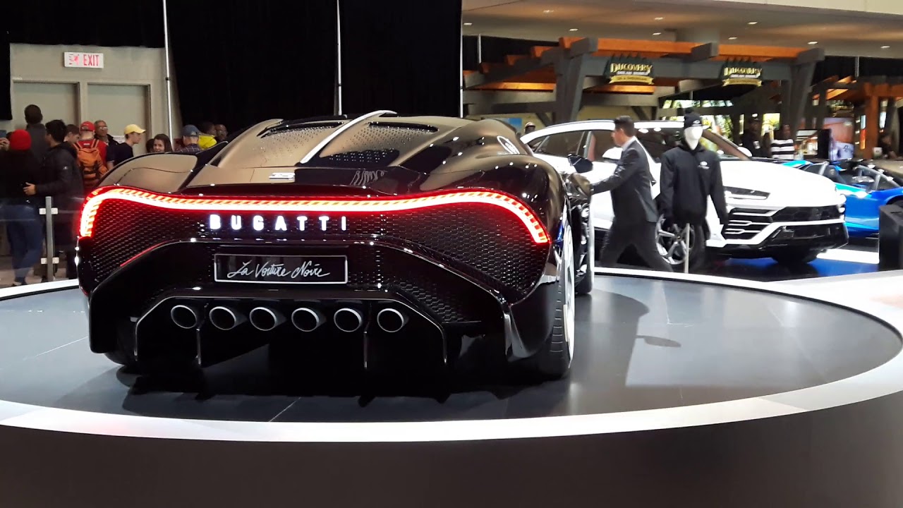 BUGATTI-Toronto International Auto Show 2020 - YouTube