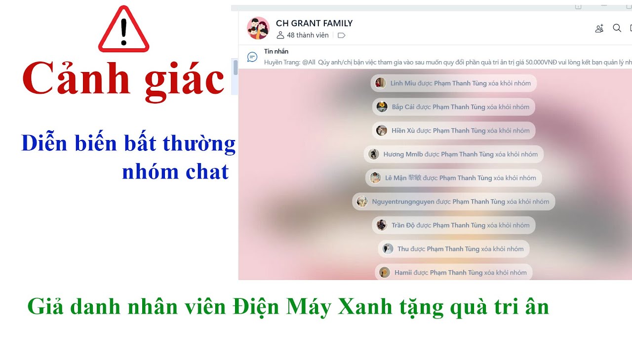 Diễn biến bất thường nhóm chát - Giả danh nhân viên Điện Máy Xanh tặng qà tri ân | dandev - YouTube