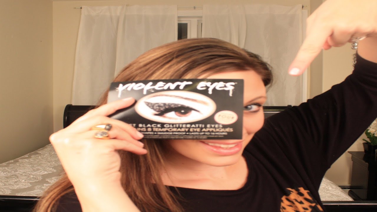 Violent Eyes: First Impressions & Demo (Temporary Eyeliner Tattoos ...