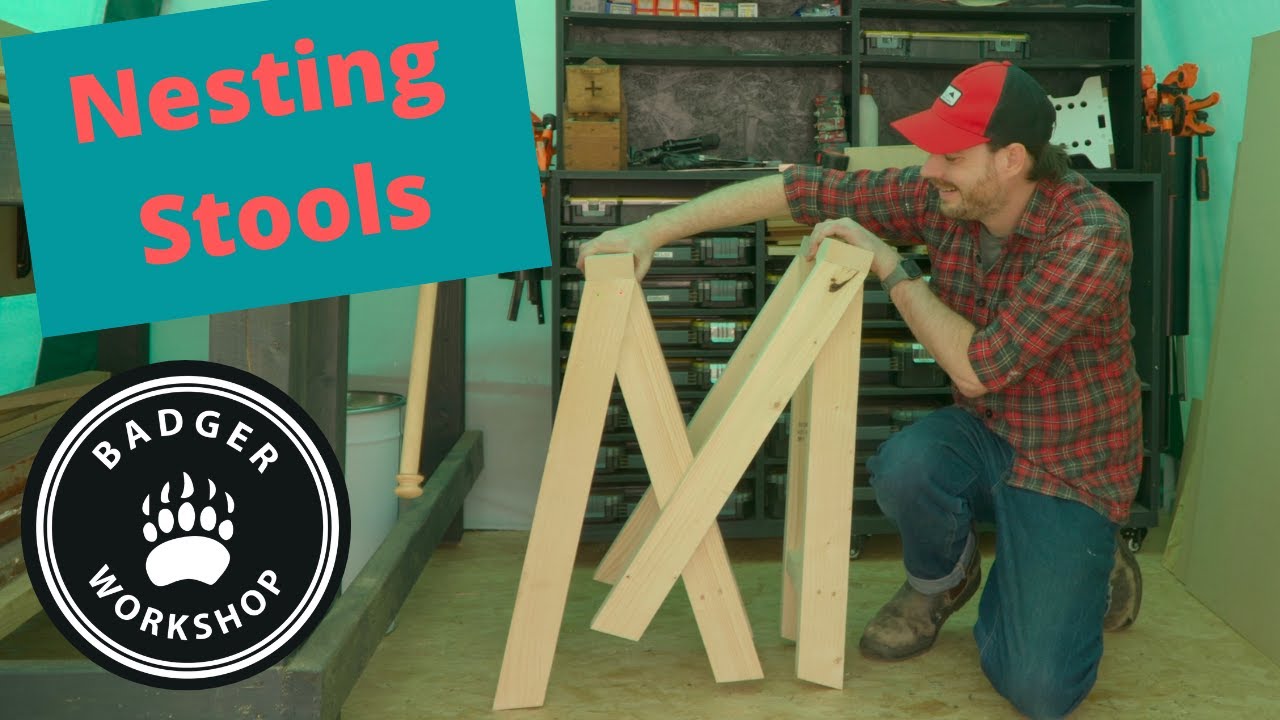 Nesting workshop Stools - YouTube