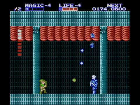 Zelda II: The Adventure of Link -- Boss 2 -- Helmethead (No Damage ...