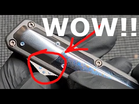 Unboxing a TRUE CUSTOM OTF!!! | Patrick FAMIN DOTF Switchblade #knifereview