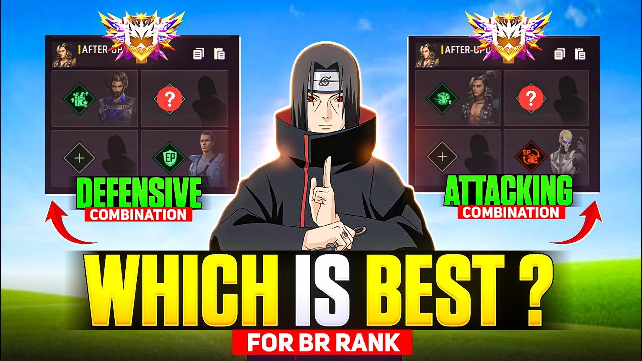 DEFENSE VS ATTACK | Which Is BEST For BR RANK ? Let's Find Out 🤔 - YouTube