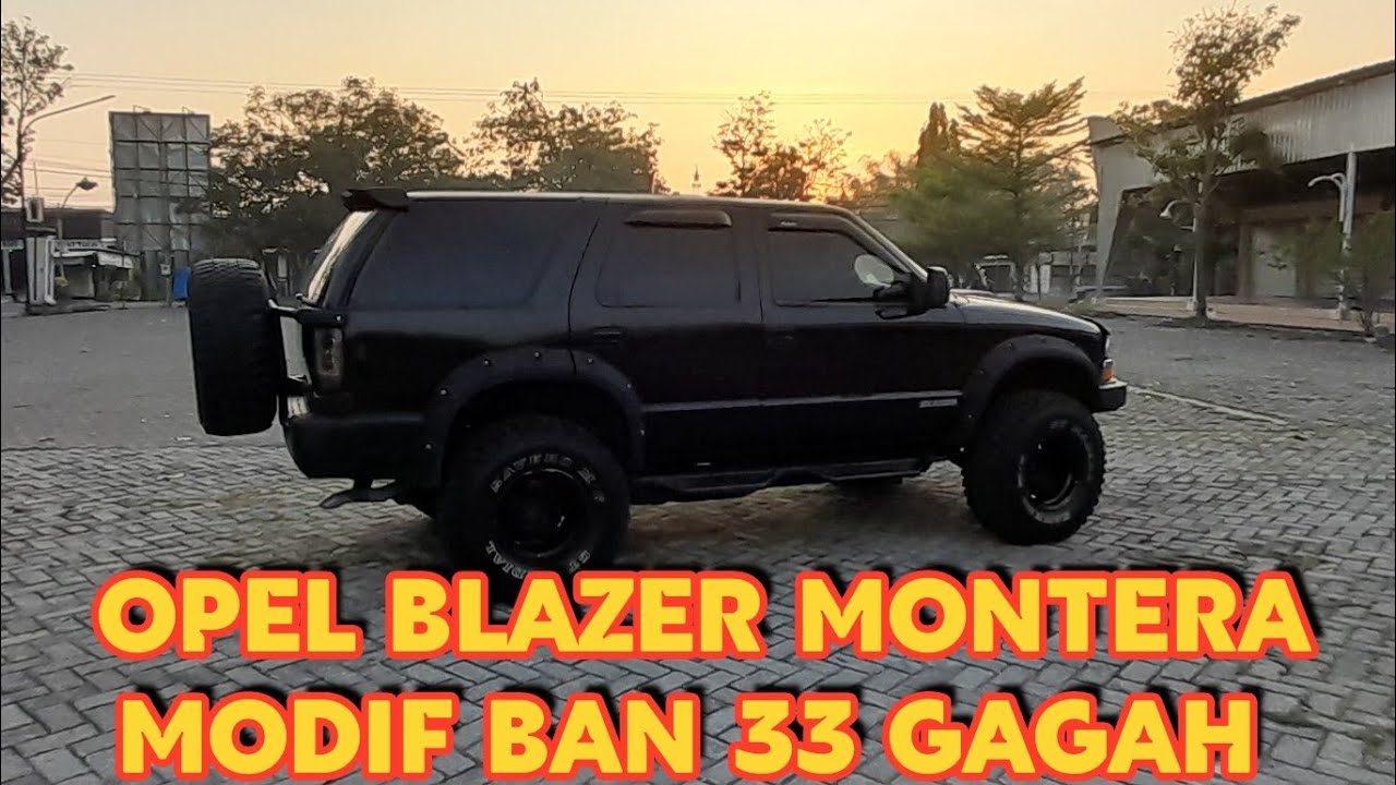 DIJUAL OPEL BLAZER MONTERA 2000 MODIF SUPER GAGAH (TERJUAL KE SBY ) # ...