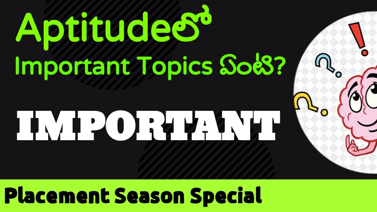Important Topics In Aptitude In Telugu Placement Guidance In Telugu important-topics-in-aptitude-in-telugu-placement-guidance-in-telugu